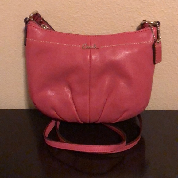Coach | Bags | Coach Pink Crossbody Bag | Poshmark